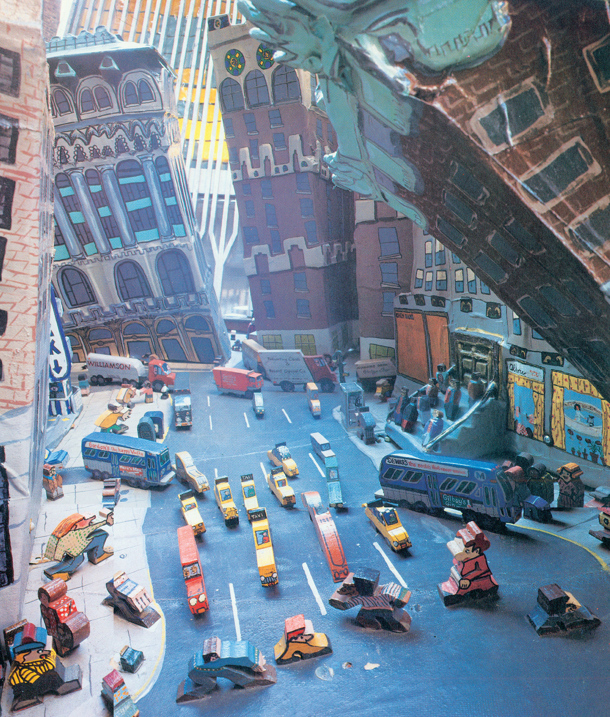 Red Grooms: Benign Satire - Sculpture